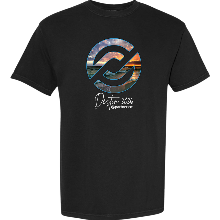 Destin T-Shirt Comfort Colors Black | Partnerco Swag – Keepsake Crafters